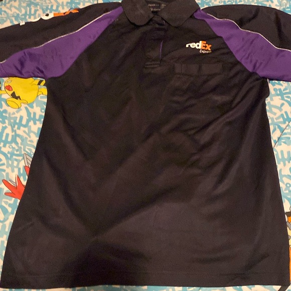 FedEx | Shirts | Fedex Express Stan Herman Uniform Short Sleeve Polo ...